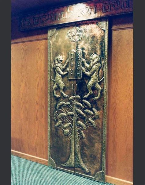 Synagogue Ark By David Klass Of Synagogue Art Ark Doors Plainview