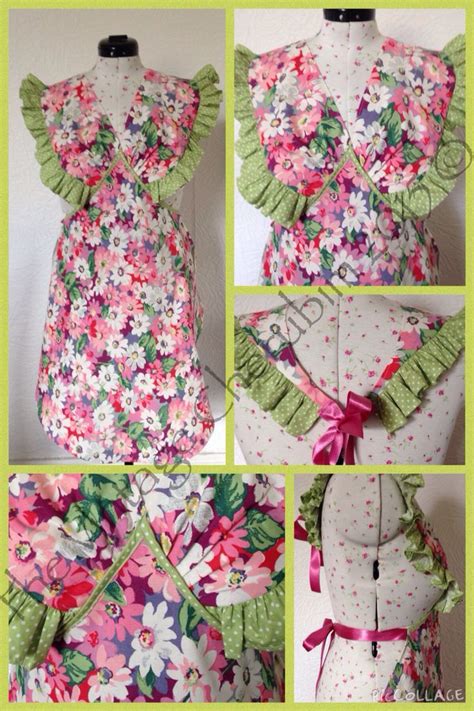 Detail Of Vintage Style Ruffle Apron Ruffle Apron Vintage Fashion Style