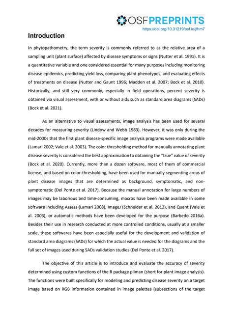 Solution Measuring Plant Disease Severity In R Introducing And