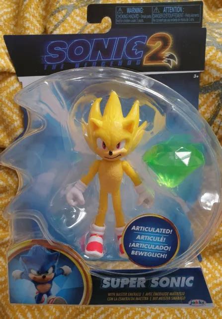 Sonic The Hedgehog Movie 2 Super Sonic And Master Emerald 4 Action