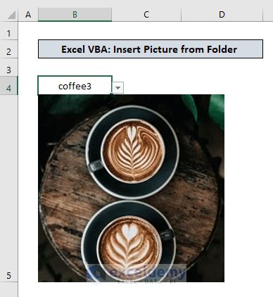 Excel VBA Inserting A Picture From The Folder Methods ExcelDemy