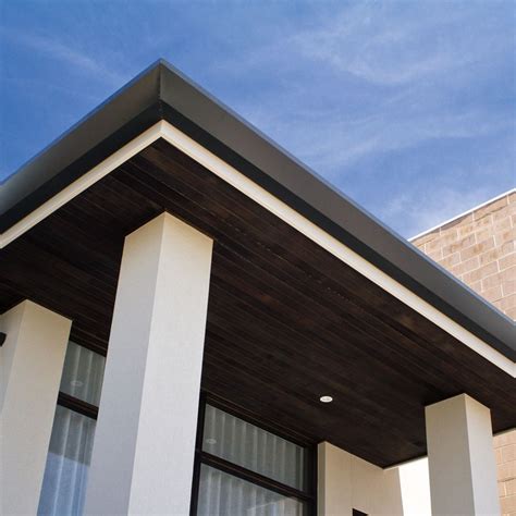 Edge Gutter 200mm Width Colour Armour Grey