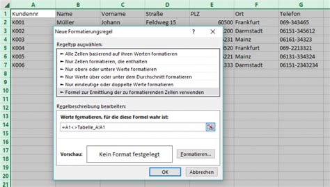 Excel Tabellen Vergleichen Pcs Campus