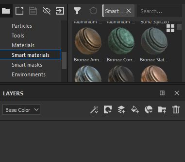Creating Layers Substance D Painter