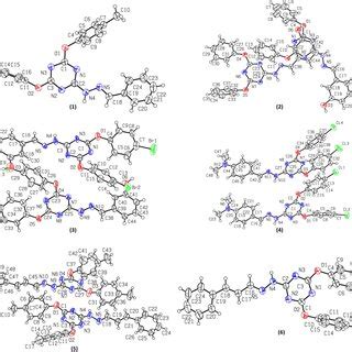 The Molecular Structures Oak Ridge Thermal Ellipsoid Plot ORTEP