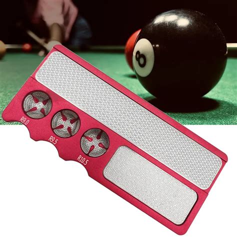 Moon Lovely Billiard Pool Cue Tip Shaper Burnisher Tapper 4 In 1 Cue