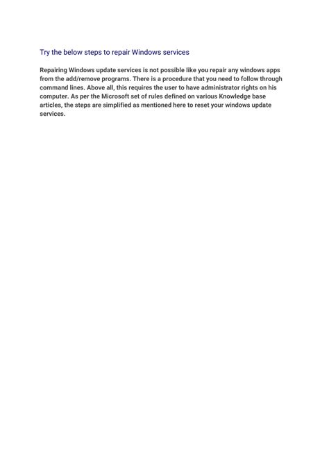 PPT Fixed Windows Update Error Code 800f020b Solutions PowerPoint