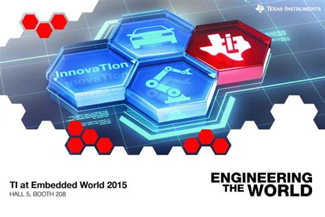 texas instruments on linkedin are you excited for embedded world 2015