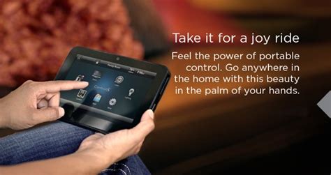 Control4 Launches New Portable Touch Screen Digital Smart Homes