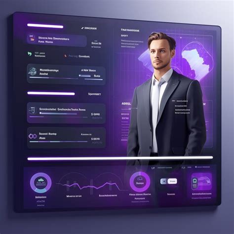 Modern Ui Ux Choose Character Component Premium Ai Generated Image
