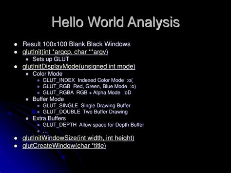 Ppt Opengl Programming Powerpoint Presentation Free Download Id461087