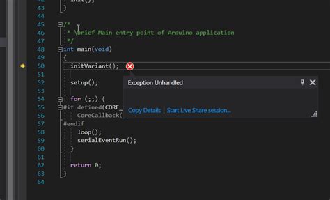 Debugging Program Causes Exception At Initvariant Issue Stm Duino Arduino Core