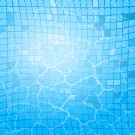 Premium Vector Blue Water Pool