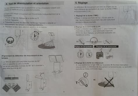 Projecteur Led extérieur Theben avec détecteur installation