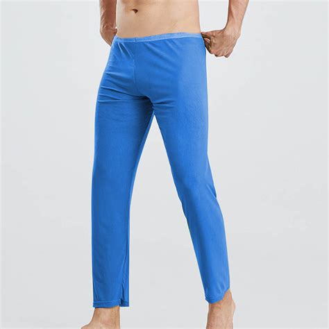 Dihao George Plus Size Mens Pants 2025 Mens Pajamas Mesh See Through