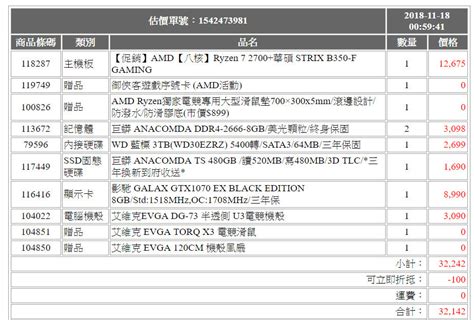 Re【問題】我自己組的單子 請各位大神指點 電腦應用綜合討論 哈啦板 巴哈姆特