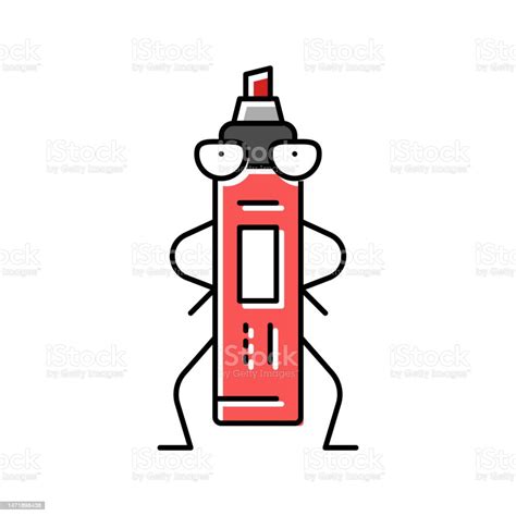 형광펜 편지지 문자 색상 아이콘 벡터 일러스트 레이 션 계산기에 대한 스톡 벡터 아트 및 기타 이미지 계산기 교육 귀여운