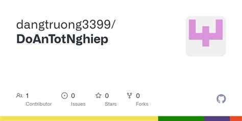 Github Dangtruong Doantotnghiep