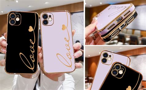 Lapopnut Compatible With Iphone 11 Case Cute Love Heart