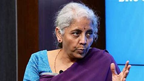Finance Minister Sitharaman Flags Global Risks Commits To More Reforms