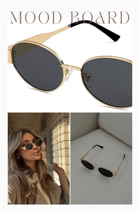 Sojos Retro Oval Sunglasses For Women Trendy Sun Glasses Classic Shades