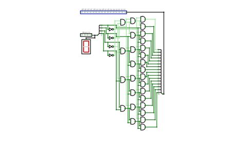 Circuitverse 4 To 16 Line Decoder