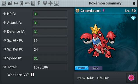 New Crawdaunt With Ha And In Rain Be Like R Pokemmo