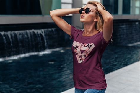 T Shirt Mock Up Bangkok Couple On Behance