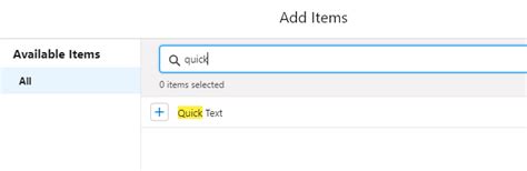 Cannot See Macros And Quick Text In Console Apps Navigation Items