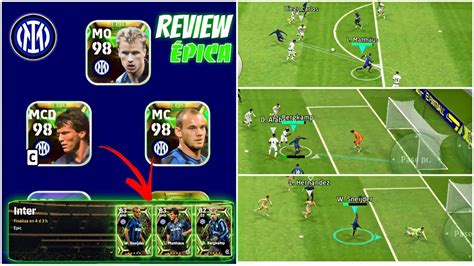 Review 3 Tarjeta Épica Inter De Milán• Bergkamp Sneijder Matthäus