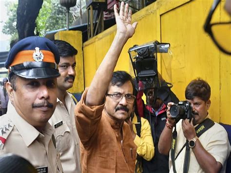 Sanjay Raut Shiv Sena Emotional Letter For His Mother Jail Twitter