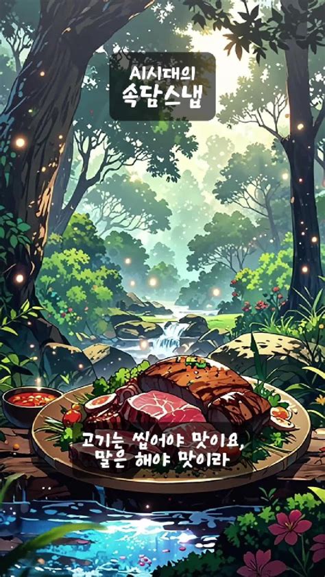 겉모습만 보고 속단하지 말자 🤷‍♀️ 고기를 씹을 때 더 깊은 맛이 나듯 대화도 해야 삶의 진짜 맛을 느낄 수 있어 😌