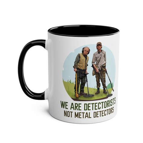 Detectorists Two Tone Coffee Mugs Lance And Andy 11oz Circle Etsy