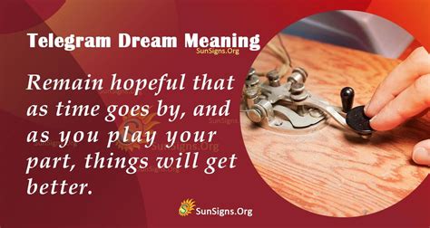 Dreams About Telegram Meaning Interpretation And Symbolism SunSigns Org