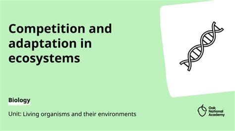 Adaptations Biology Aqa Gcse Complete Oakpptx
