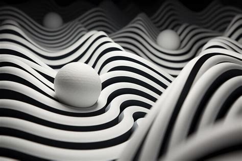 Premium Photo Geometric Background With Concentric Ovals