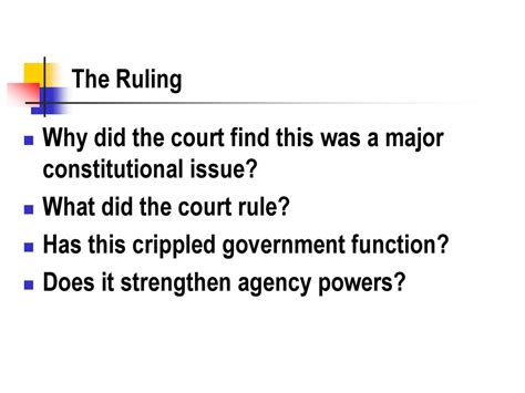 INS V Chadha 462 U S 919 1983 This Is An Important Case About The