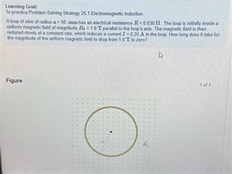 Solved Find The Time Δt It Takes The Magnetic Field To Drop