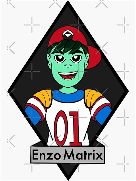 Enzo Matrix Reboot Sticker By Hazelgeek Redbubble
