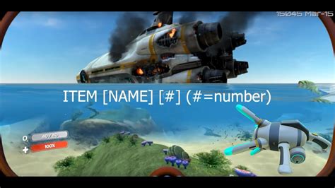 Subnautica Cheats Testing Console Commands Youtube