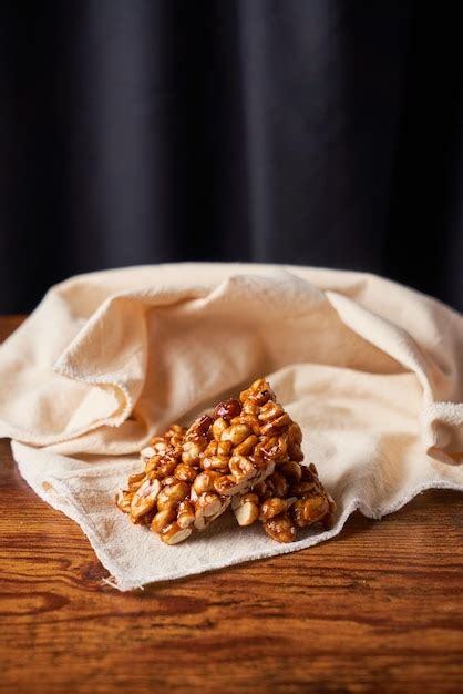 Premium Photo Palanqueta Traditional Mexican Candy With Peanuts Crunchy