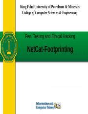 Mastering Netcat Versatile Tool For Networking Security Course Hero