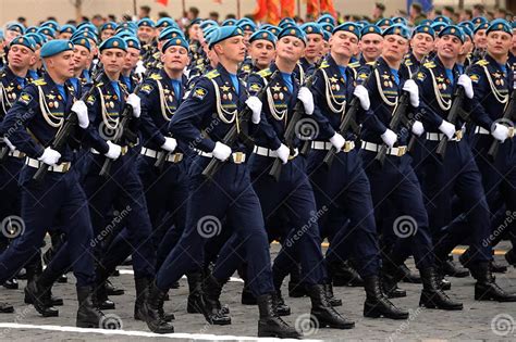 Cadets Of The Air Force Academy Named After Professor N E Zhukovsky