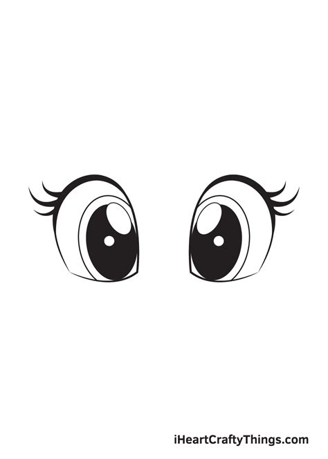 How To Draw Girl Cartoon Eyes