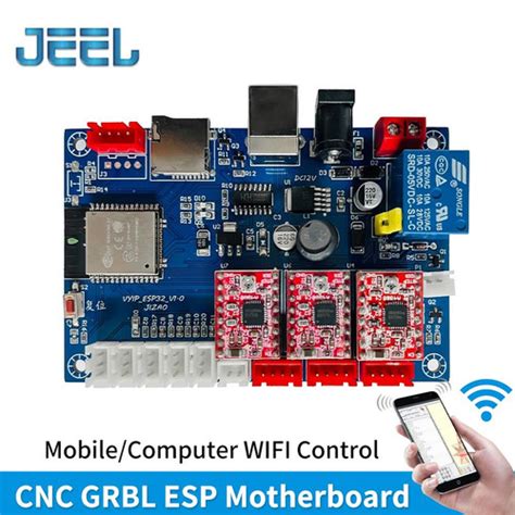 Jual Cnc Grbl Esp Motherboard Wifi Control Cnc Machine Suppli Jakarta