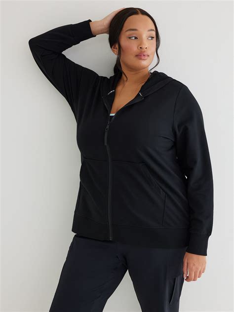 Hooded Zipped Jacket Active Zone Penningtons