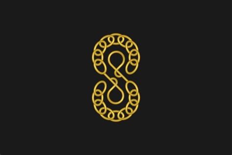 Letter S Chain Logo Design Graphic By Hardteam · Creative Fabrica