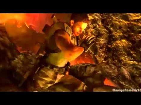 Chris Redfield Punches A Boulder To Assorted Music YouTube