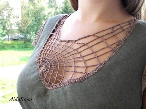 Best Images About Cuello Crochet Para Blusa On Pinterest Collar Pattern Free Pattern And