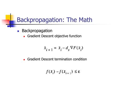 Ppt Neural Nets Using Backpropagation Powerpoint Presentation Free